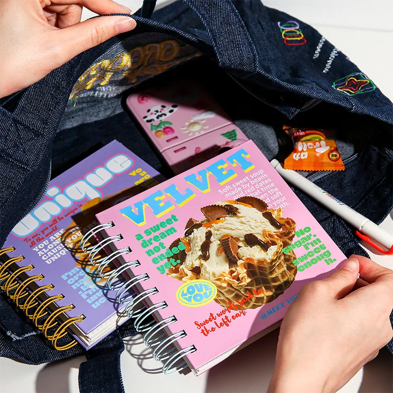 120-pcs-lot-Notebooks-Sketchbook-planner-Stationery-Diary-office-365 ...