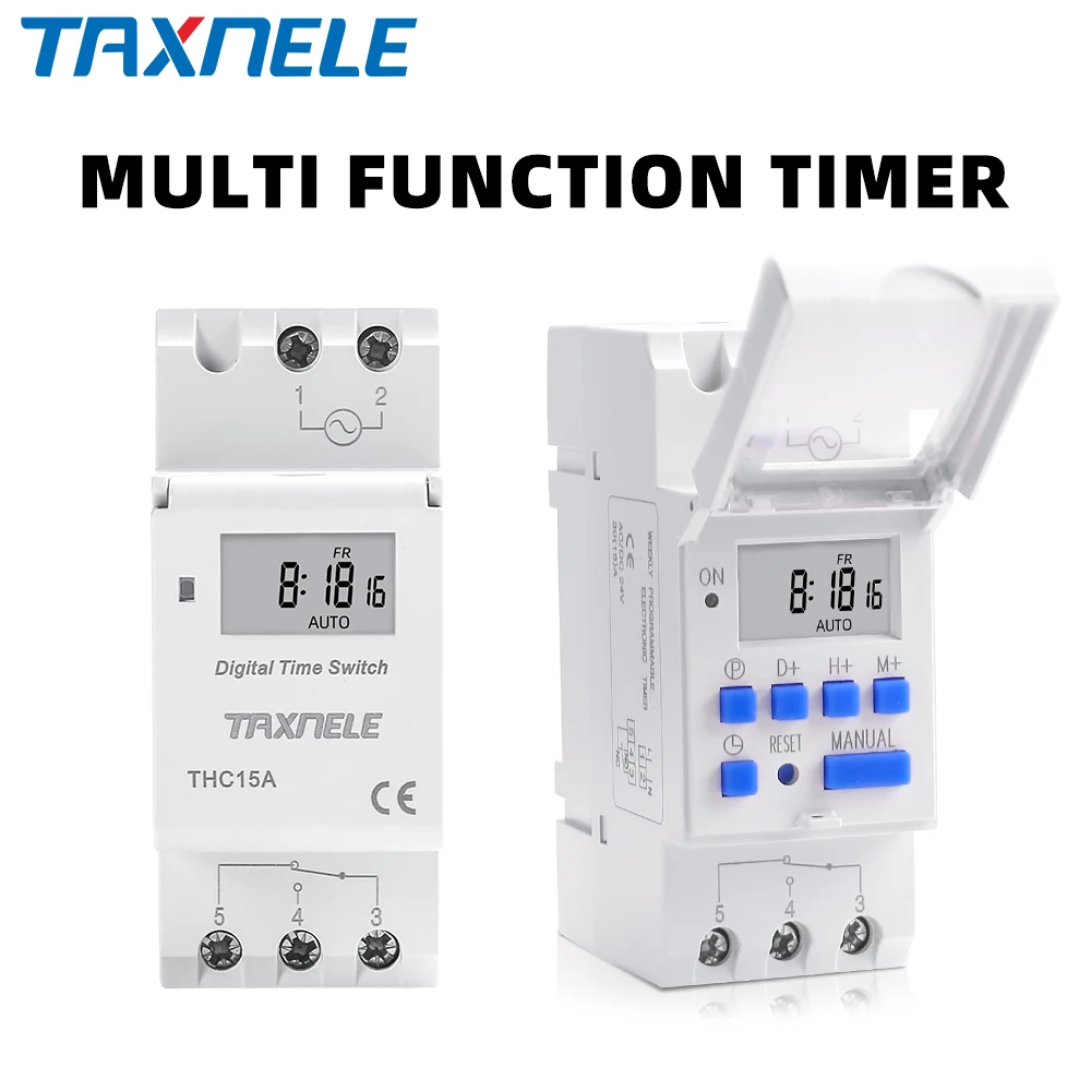 Electronic-Weekly-7-Days-Programmable-Digital-TIME-Relay-Timer-Switch ...