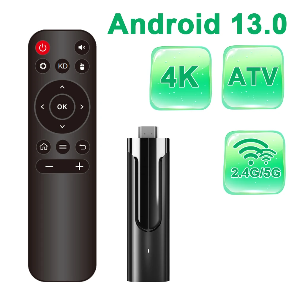 Transpeed-ATV-Android-13-TV-Stick-Smart-Media-Player-Amlogic-S905Y4 ...