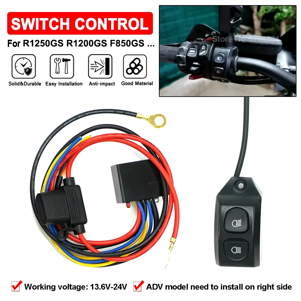 Handle-Fog-Light-Control-Switch-Button-Smart-Relay-Wiring-Harness-For ...