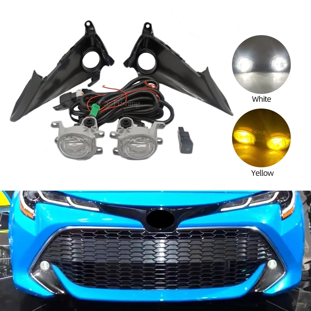LED Front Bumper Fog Light For Toyota Corolla Hatchback 2019 2020 2021 ...