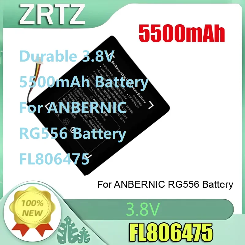 Durable 3.8V 5500mAh Battery For ANBERNIC RG556 Battery FL806475 ...
