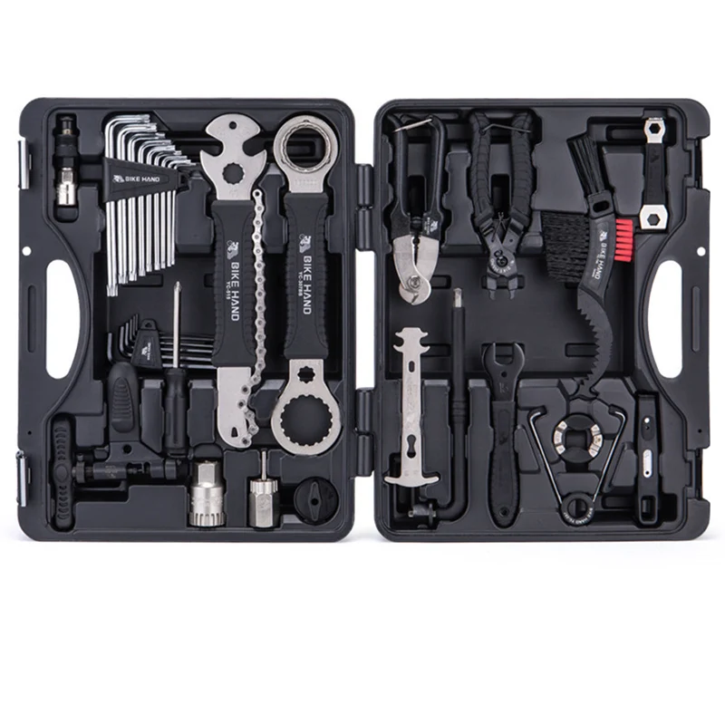 Bicycle Repair Tools Box Bike Multitool Kit Set for MTB Road Bike Home ...