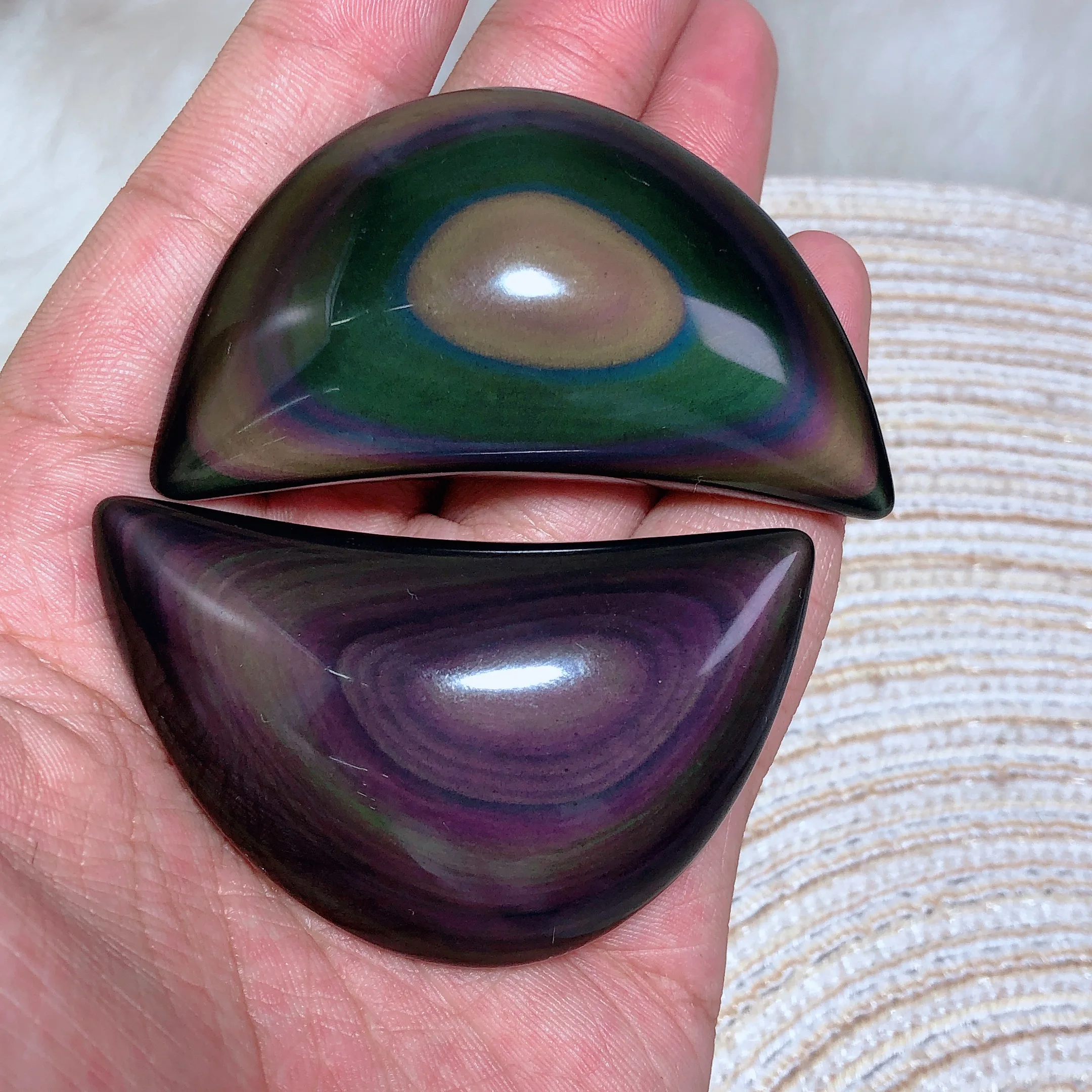 Natural-Crystal-Rainbow-Obsidian-Moonstone-Healing-High-Quality-Energy ...