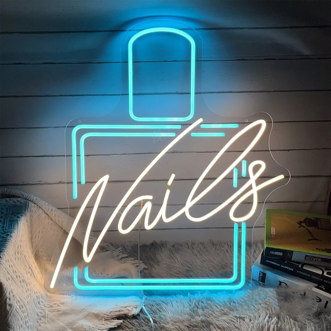 Nails-Polish-Led-Neon-Sign-Custom-Nails-Salon-Beauty-Salon-Studio-Night ...