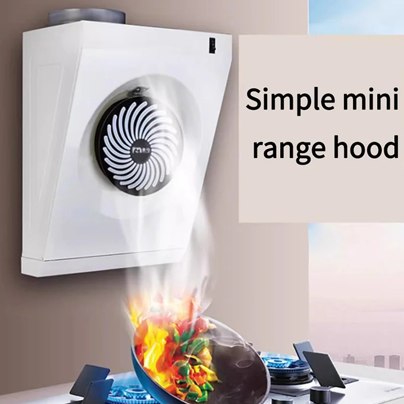 Simple Type Mini Range Hood Household Kitchen Strong Suction Force ...