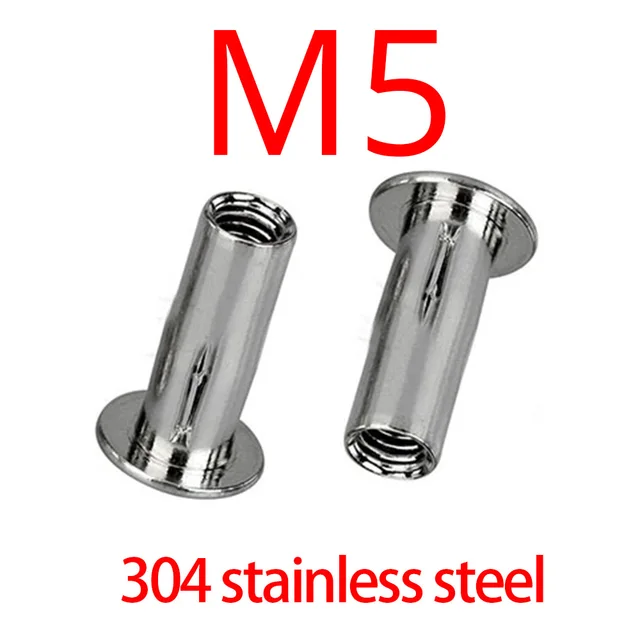 M4 M5 M6 M8 304 Stainless Steel Petal Rivets Nut Pull Rivet Bolt Cap Slotted Color Zinc Plating ...