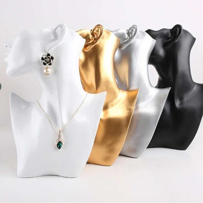 Resin-Bust-Earring-Display-Stand-Resin-Mannequin-Necklace-Earring ...