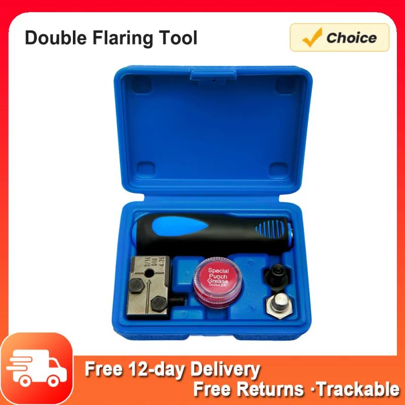 3-16-Double-Flaring-Tool-Auto-Brake-Line-Flaring-Tool-Kit-with-Storage ...