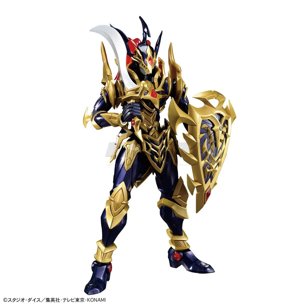 Bandai Anime Yu-Gi-Oh! Figure-Rise Black Luster Soldier Action Figure ...