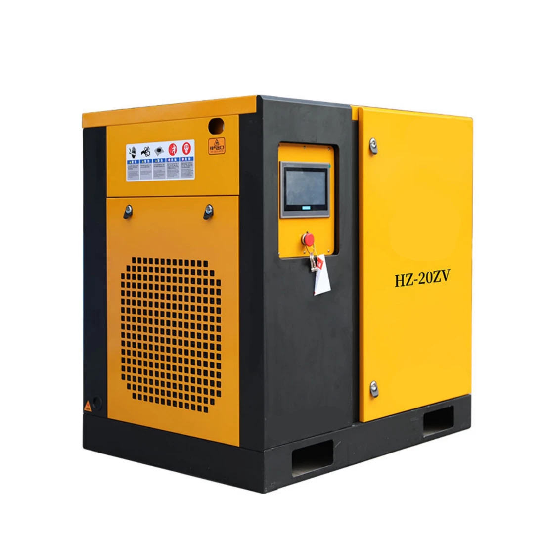 Compresor de aire Industrial con imán permanente, tornillo de ...