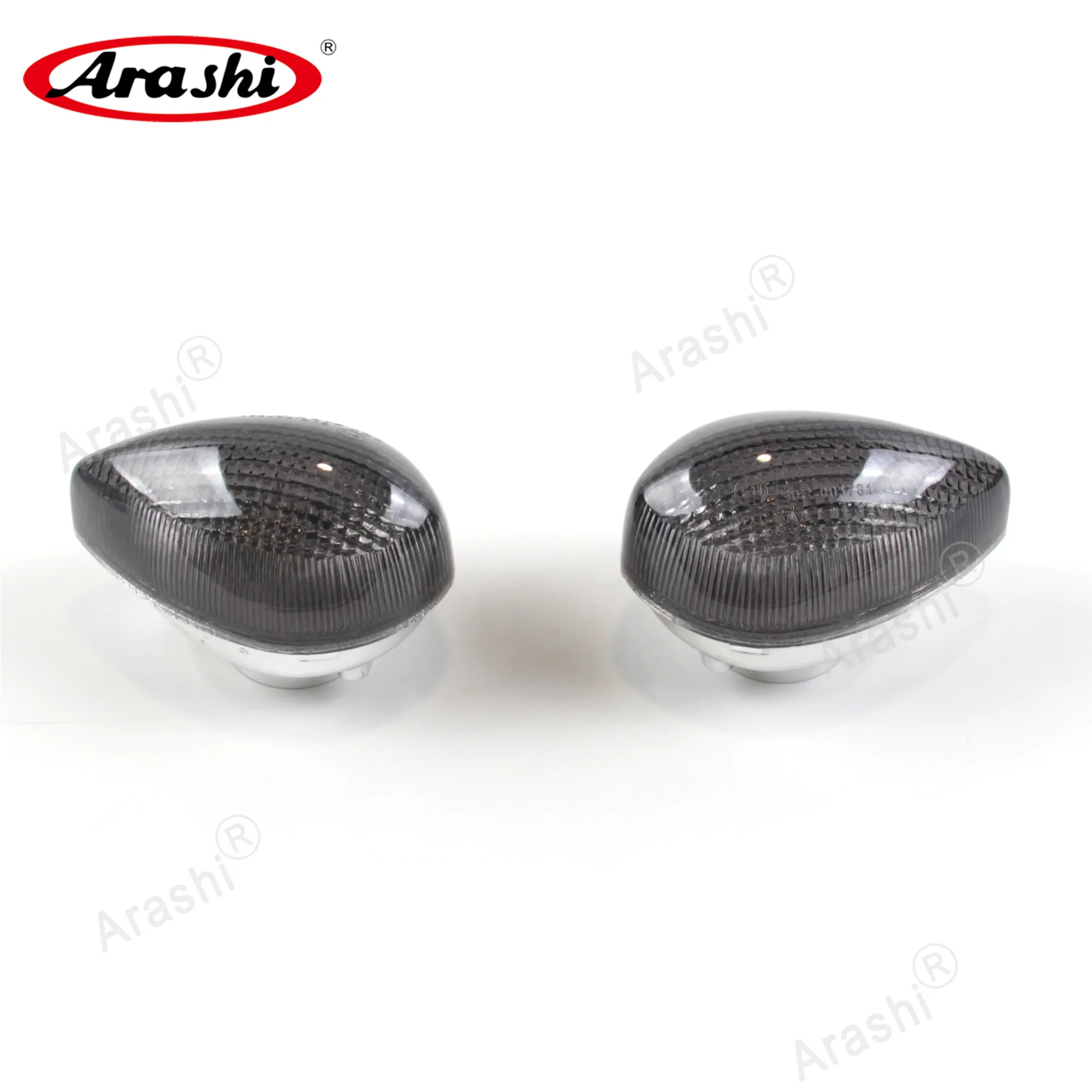 Motorcycle Front Turn Signal Lights Lamp Indicator Lens Cover For ...