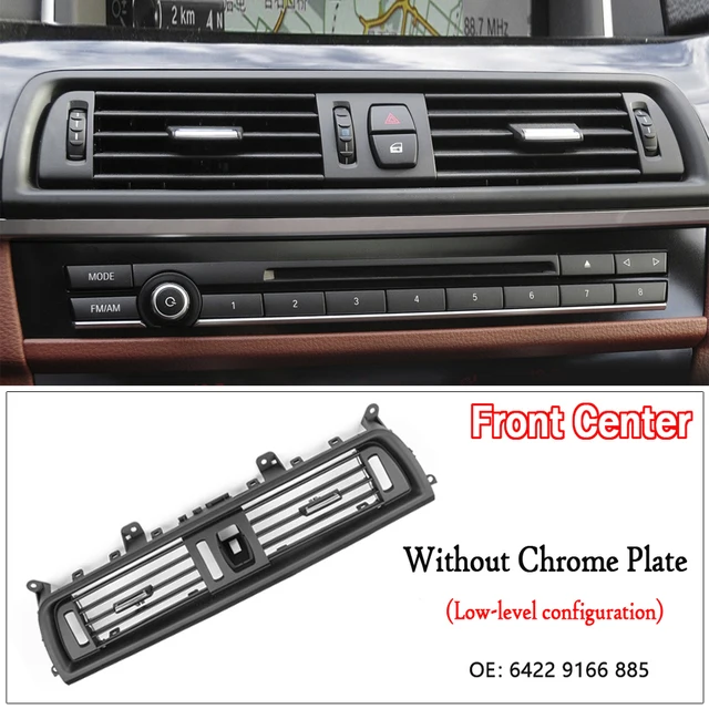 Front row wind center air Conditioning vent grill outlet panel for BMW ...