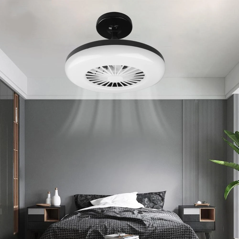 LED-Ceiling-Fan-Light-2-in-1-E27-Home-Decor-Lamp-12W-24W-Aisle-Kitchen ...