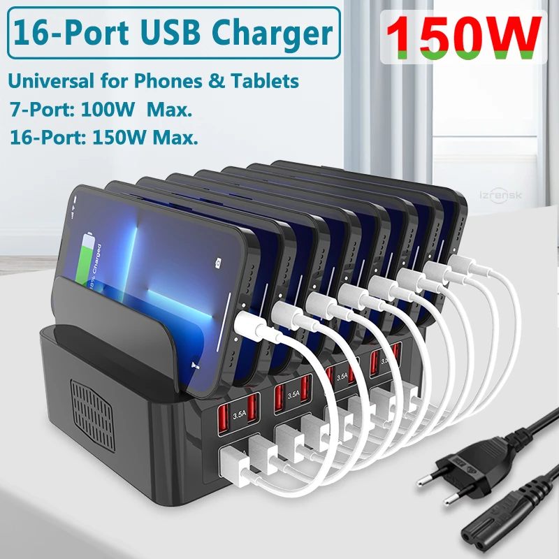 Usb Charging Station Multiple Devices | Xiaomi Universal Fast Charge ...