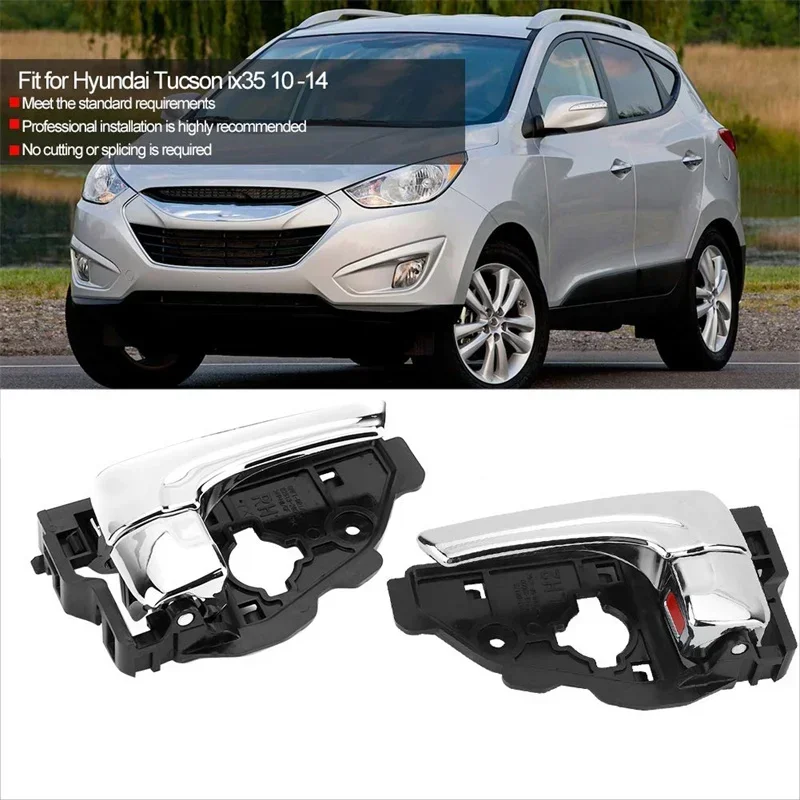 For Hyundai Tucson Ix35 Car Interior Door Handle Left Right Side 2010 ...