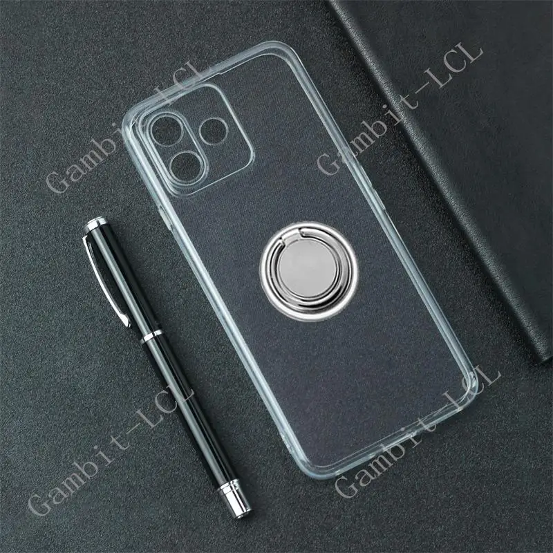 TPU-Soft-Silicone-Case-para-Cubot-suporte-do-anel-traseiro-suporte-da ...