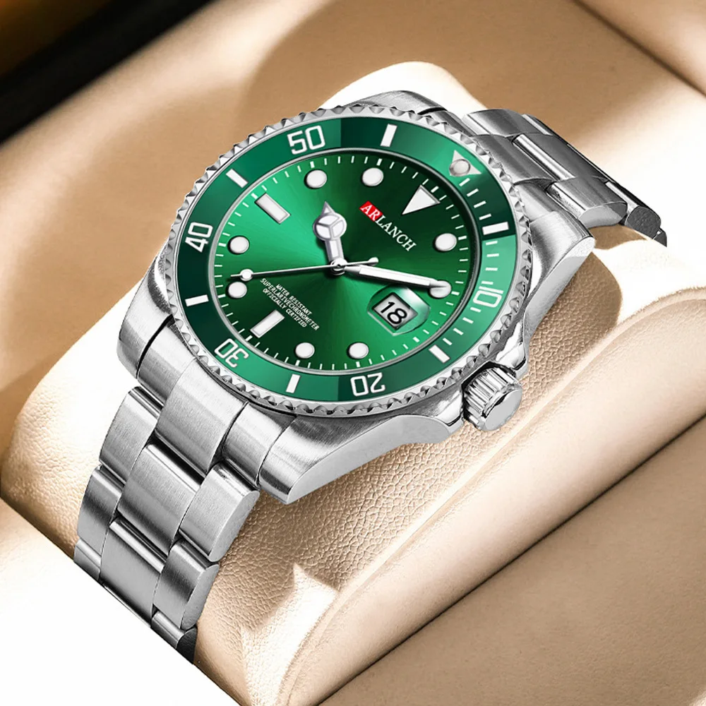 ARLANCH-305-Men-s-Steel-Quartz-Watch-Glow-Date-Simulation-Leisure ...