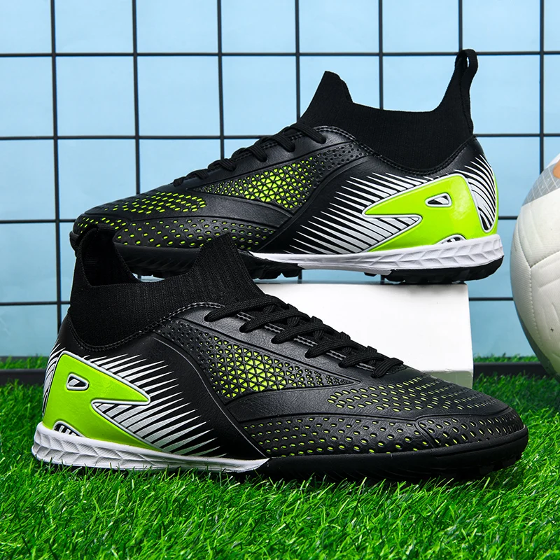 Professional-Society-Football-Boot-for-Men-Big-Size-Field-Training-TF ...
