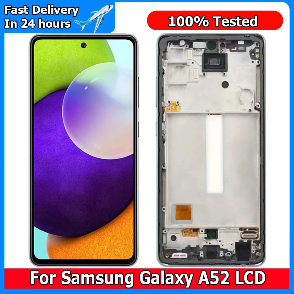 Pantalla-LCD-AMOLED-de-6-5-pulgadas-para-Samsung-Galaxy-A52s-5G-montaje ...