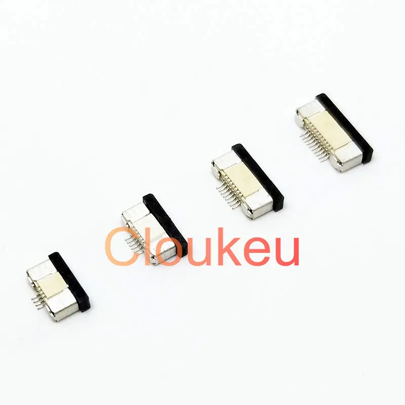 10pcs Fpc0.5mm Drawer Type Bottom Contact Connector 4/5/6/7/8/10/12/14 ...