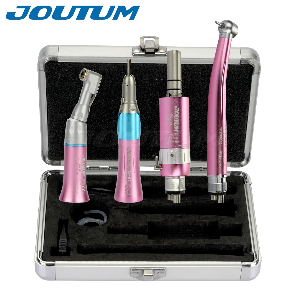 Dental-High-Low-Speed-Handpiece-Kit-Straight-Contra-Angle-Single-Water ...