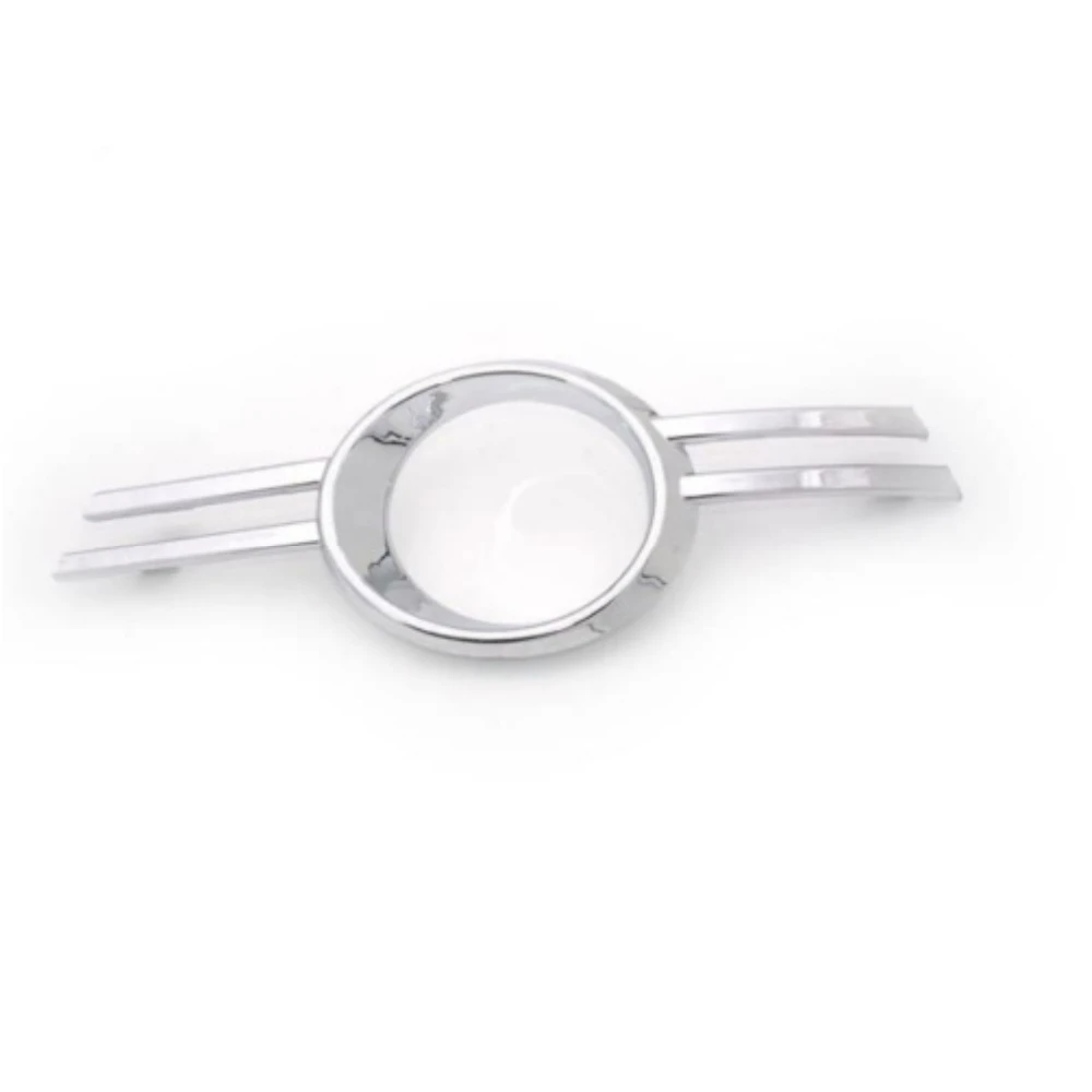 Front-bumper-fog-lamp-cover-chrome-decorative-strip-For-Mercedes-Benz-C ...