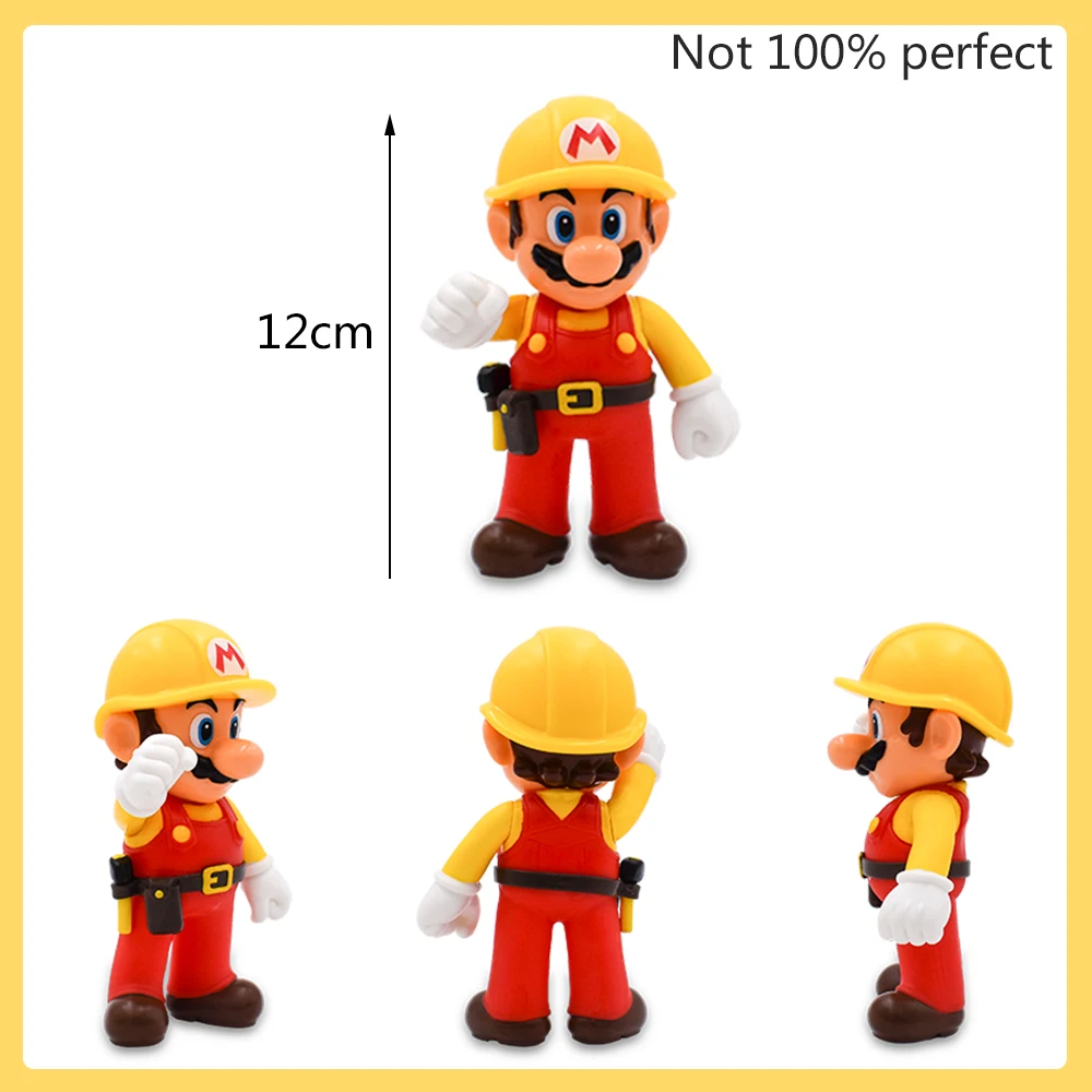 Figura de acción de Super Mario Bros Luigi, modelo de juguete de Bowser ...