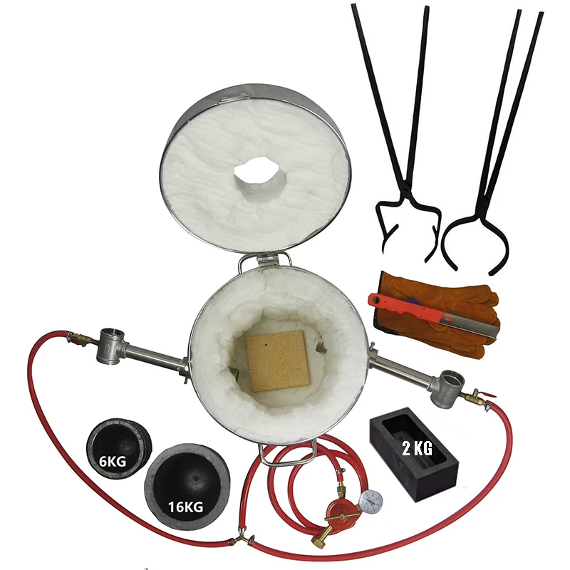 LSMiitTH-16-KG-Gas-Metal-Melting-Furnace-Propane-Dual-Burners-Smelting ...