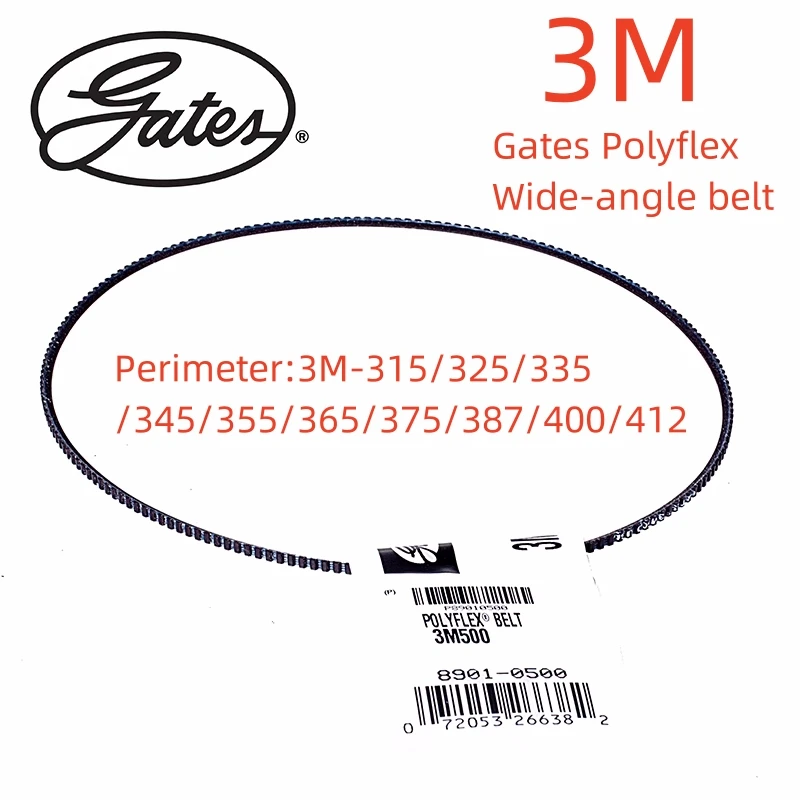 Gates-Polyflex-Wide-angle-belt-3M315-3M325-3M335-3M345-3M355-3M365 ...
