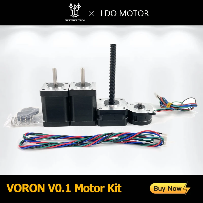 BIQU VORON V0.1 Extruder Motor Kit LDO Motor 180°C High Temperature LDO ...