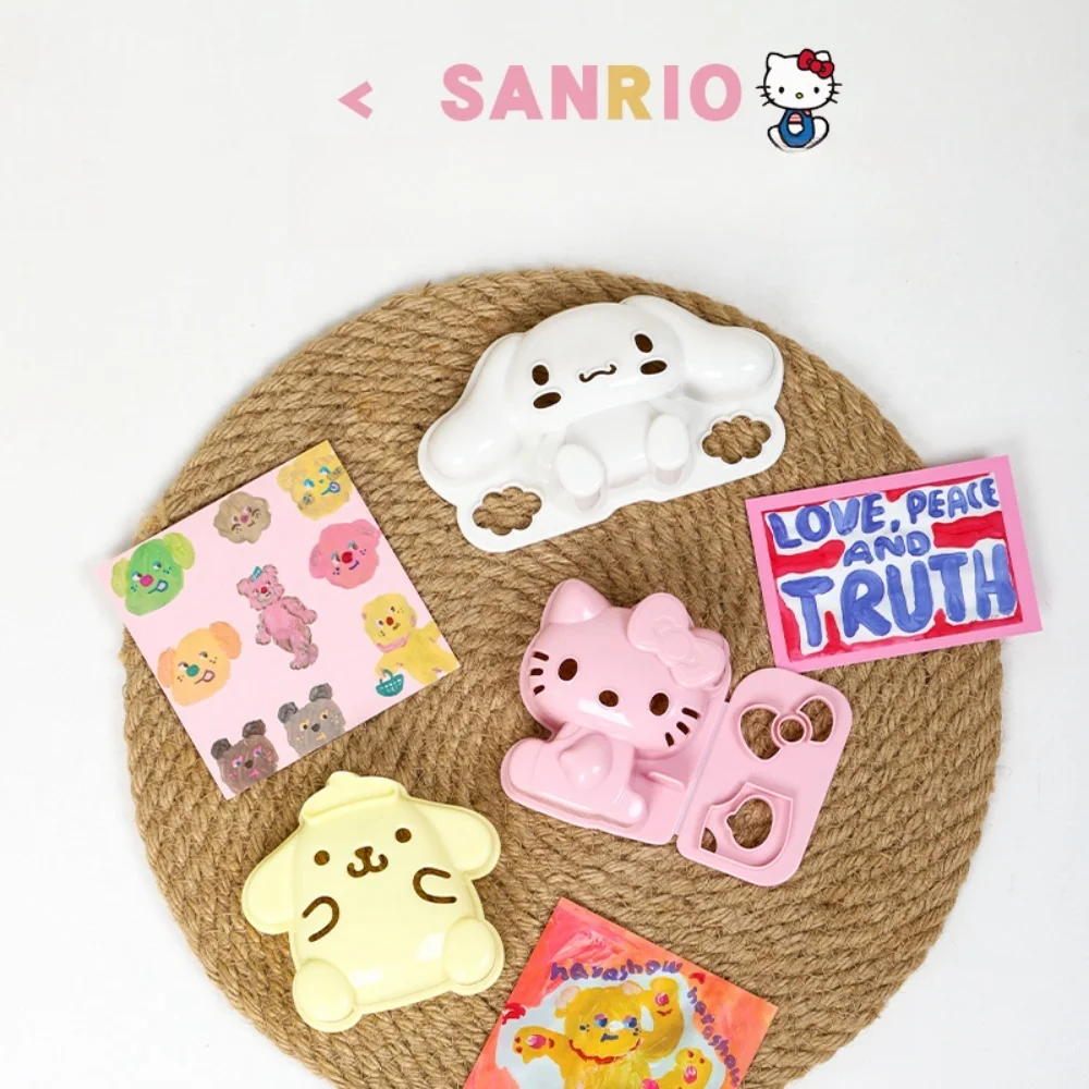 Genuine Sanrio Sushi Mould Hello Kitty Cinnamoroll Pompompurin Onigiri ...