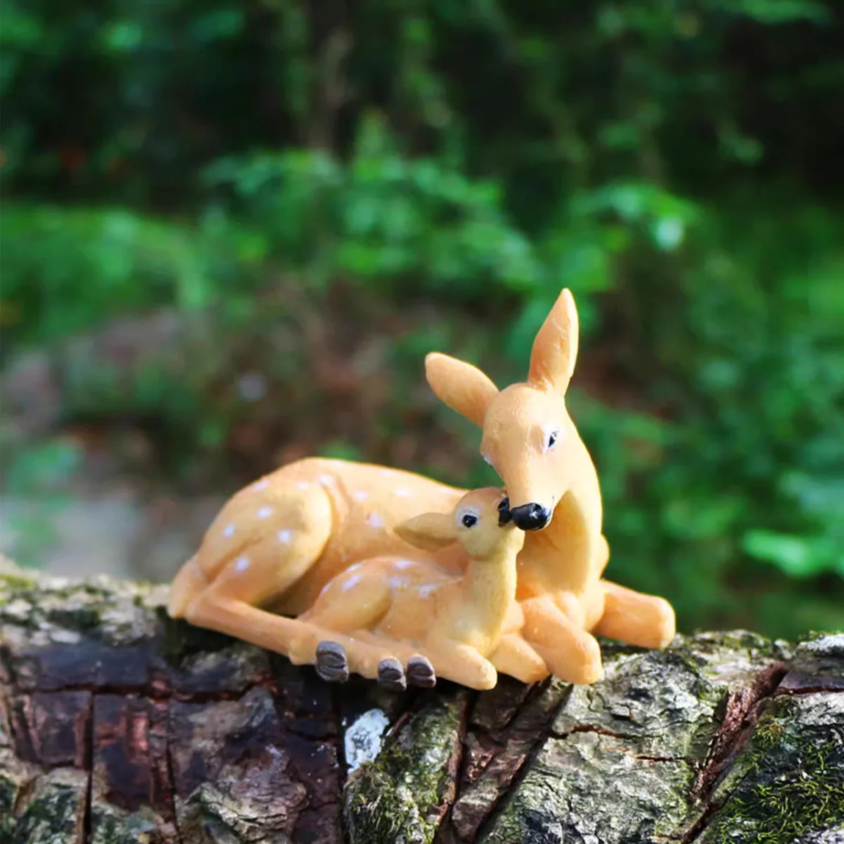 1pc Deer Statue Figurines Yard Statue Garden Decorations ForIndoor And ...