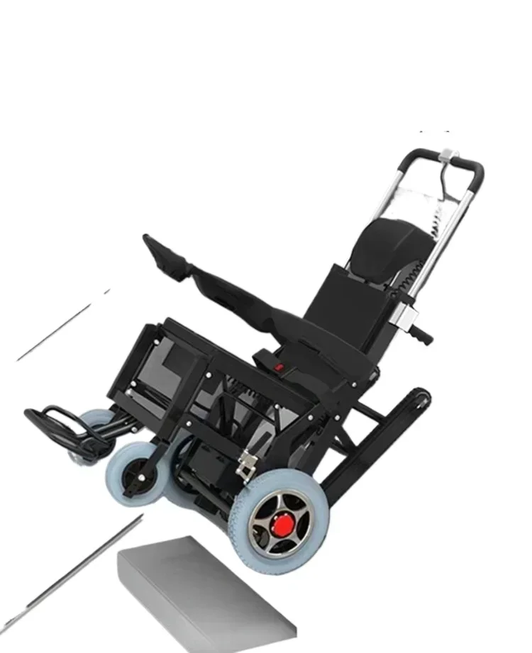 Electric stair climbing wheelchair for the elderly to go up and down ...