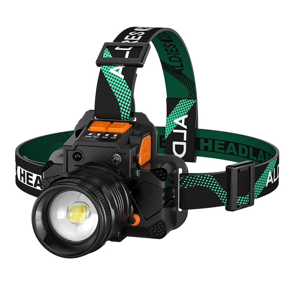 T8/L9 LED Headlamp Sensor Headlight Rechargeable Ultra Bright Long ...