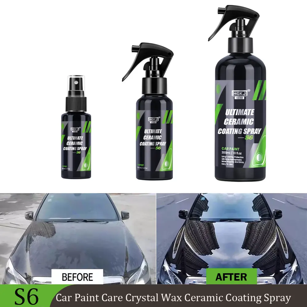 Car-Detailing-Ceramic-Coating-Spray-Paint-Care-Crystal-Wax-Nano-Spray ...