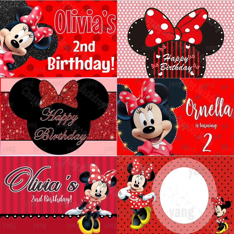 Minnie Mouse Head Background