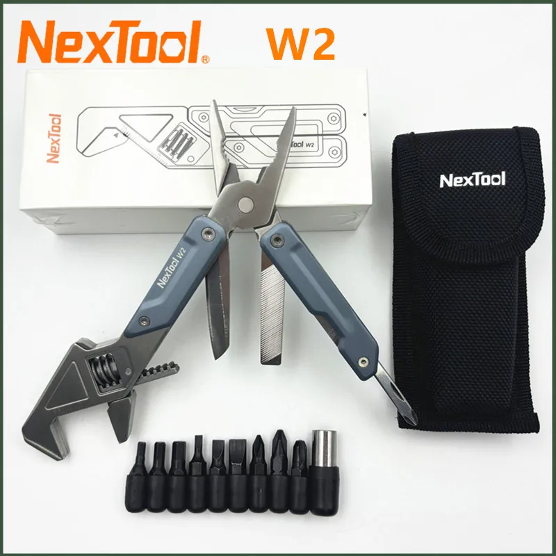 NexTool-Alicates-multiherramienta-W2-llave-ligera-destornillador-de ...