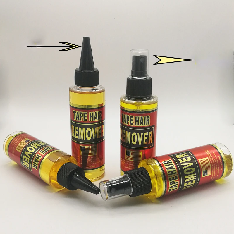 4FL OZ(118ml) Tape Hair Remover Adhesive Lace wig glue liquid remover ...