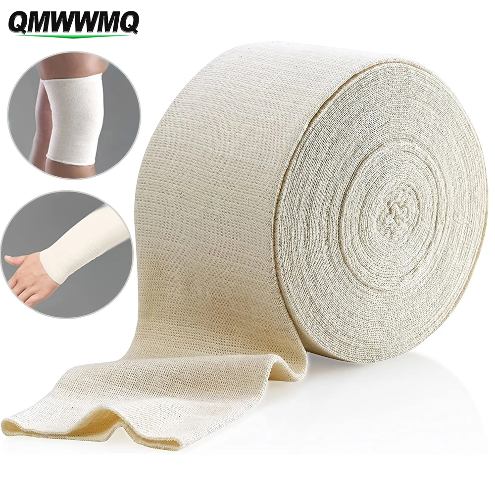 1-Rol-Elastisch-Buisvormig-Verband-Herbruikbare-Elastische-Verbandmouw ...