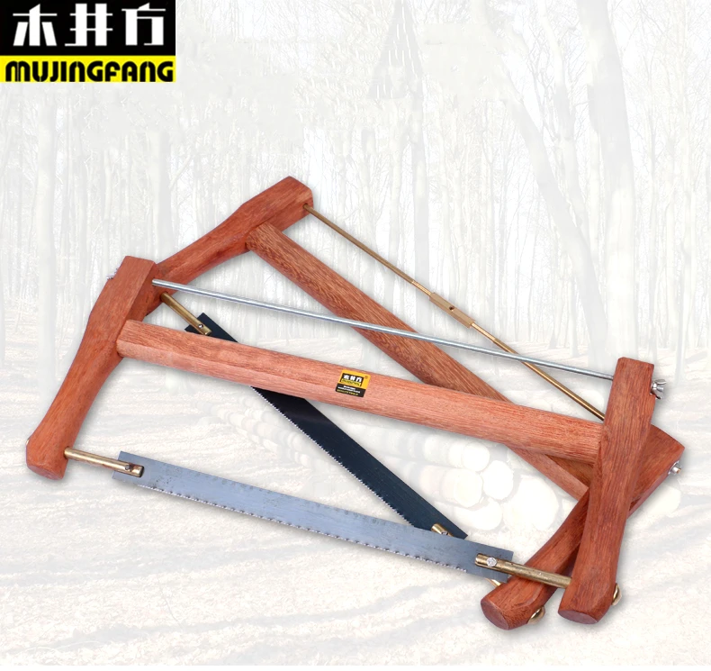 1pcs-Indonesia-rosewood-Saw-Frame-Saw-Blade-400mm-Woodworking-Hand-Push ...