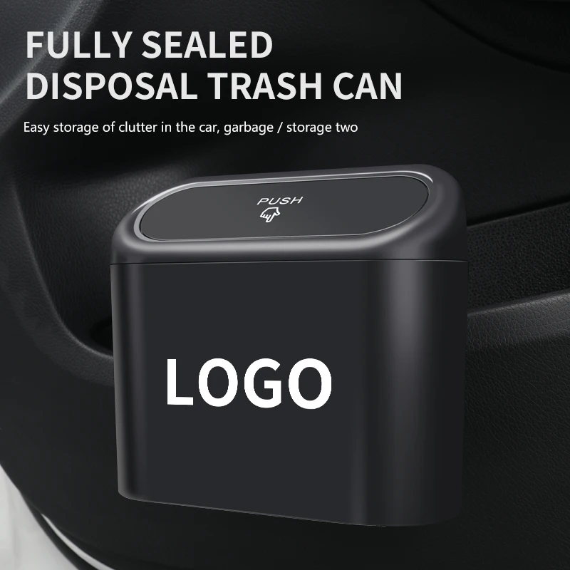 Car Trash Can ABS Universal Car Door Garbage Dust Case For BMW 3 5 ...