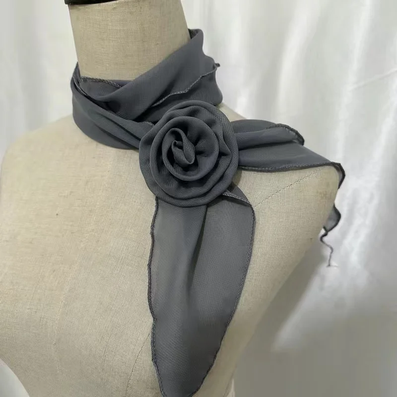 Женский шелковый шарф 26 цветов | AliExpress