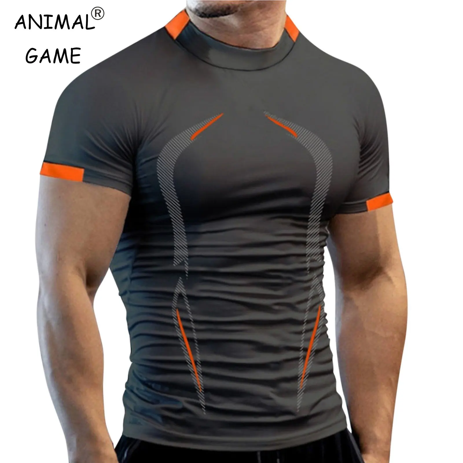 New-Summer-Gym-Breathable-T-Shirt-Men-Quick-Drying-Jogging-TShirt-Men ...