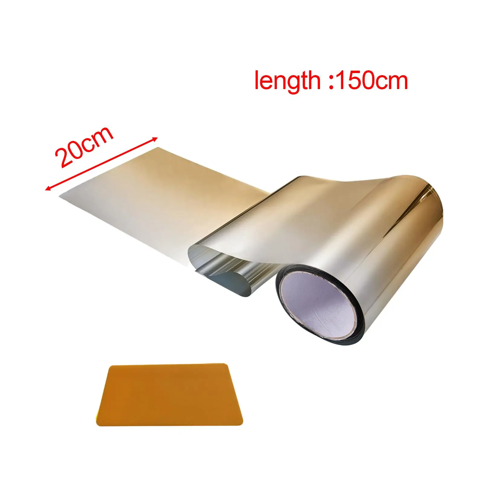 5xCar-Window-Sun-Visor-Strip-Tint-Film-with-Scraper-Windshield-Sun ...