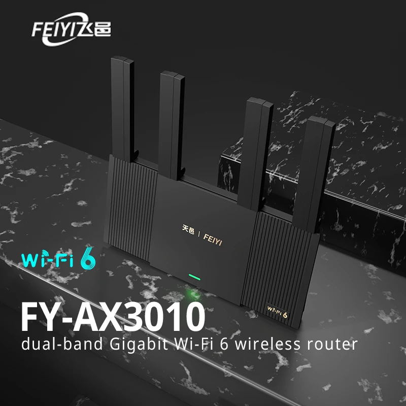 FEIYI-WiFi-6-Mesh-Wifi-Router-Gigabit-2-4G-5-0GHz-Dual-Band-Repeater ...
