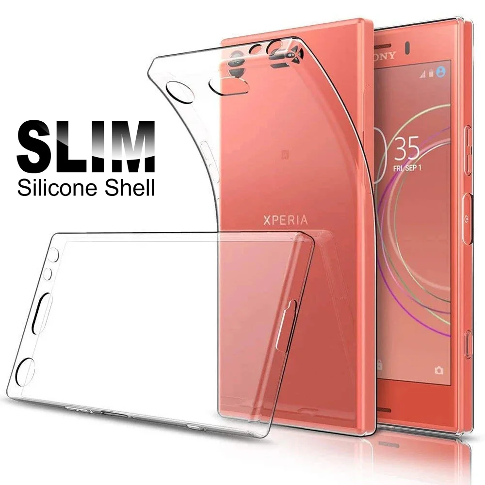 Funda-transparente-de-TPU-suave-ultrafina-para-Sony-Xperia-1-5-10-IV ...