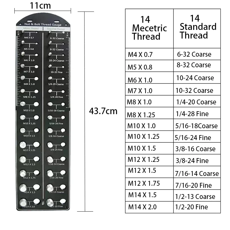 Circular arc thread recognizer Black threaded bolt detector Mechanical ...
