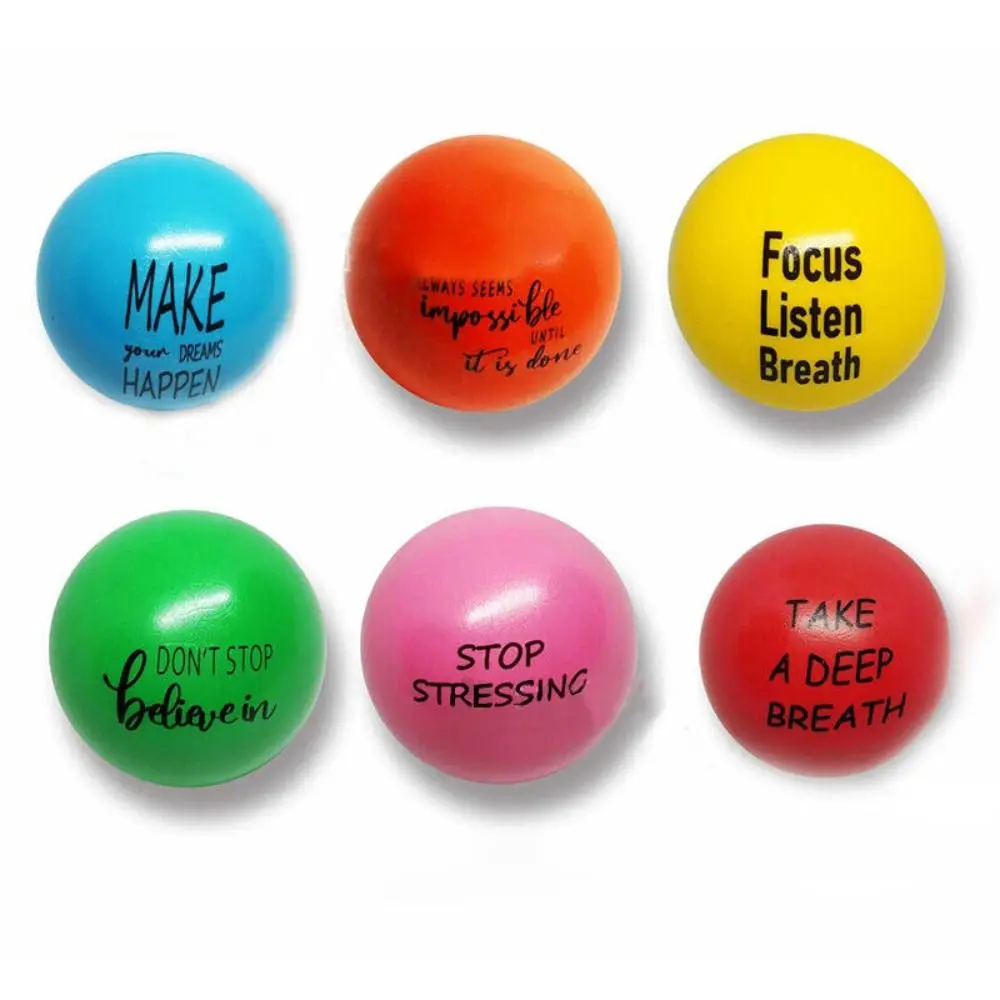 3-4-6Pack-PU-Motivational-Stress-Balls-PU-Hand-Stress-Ball-Massage ...
