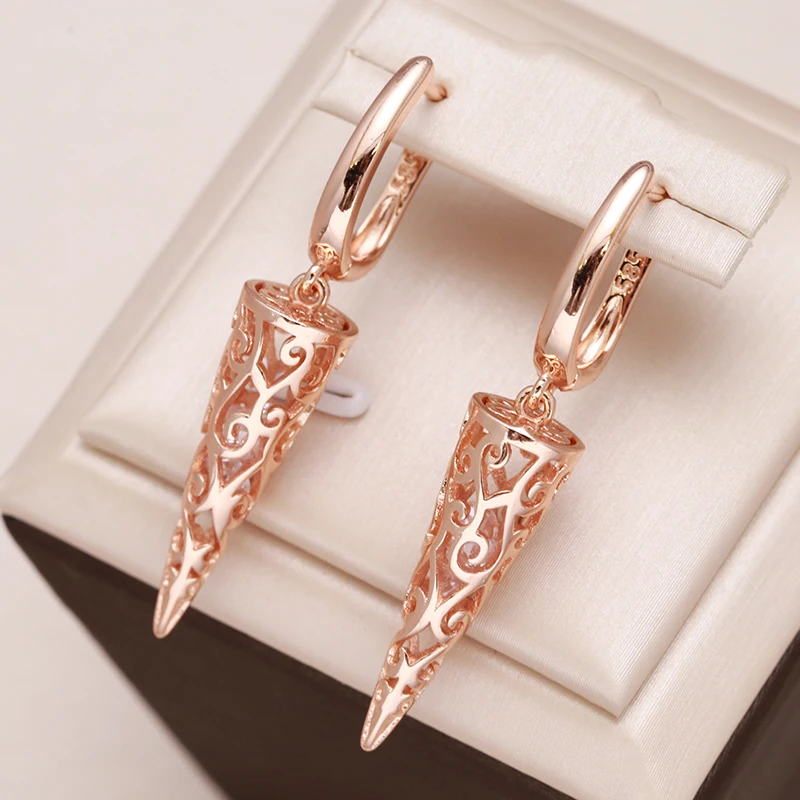 Kinel-Fashion-Ethnic-Bride-Wedding-Jewelry-Natural-Zircon-Drop-Earrings ...